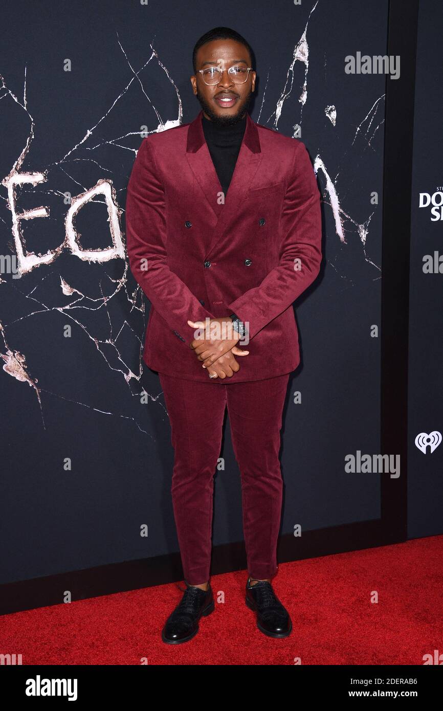 Zackary Momoh attends the premiere of Warner Bros Pictures "Doctor ...