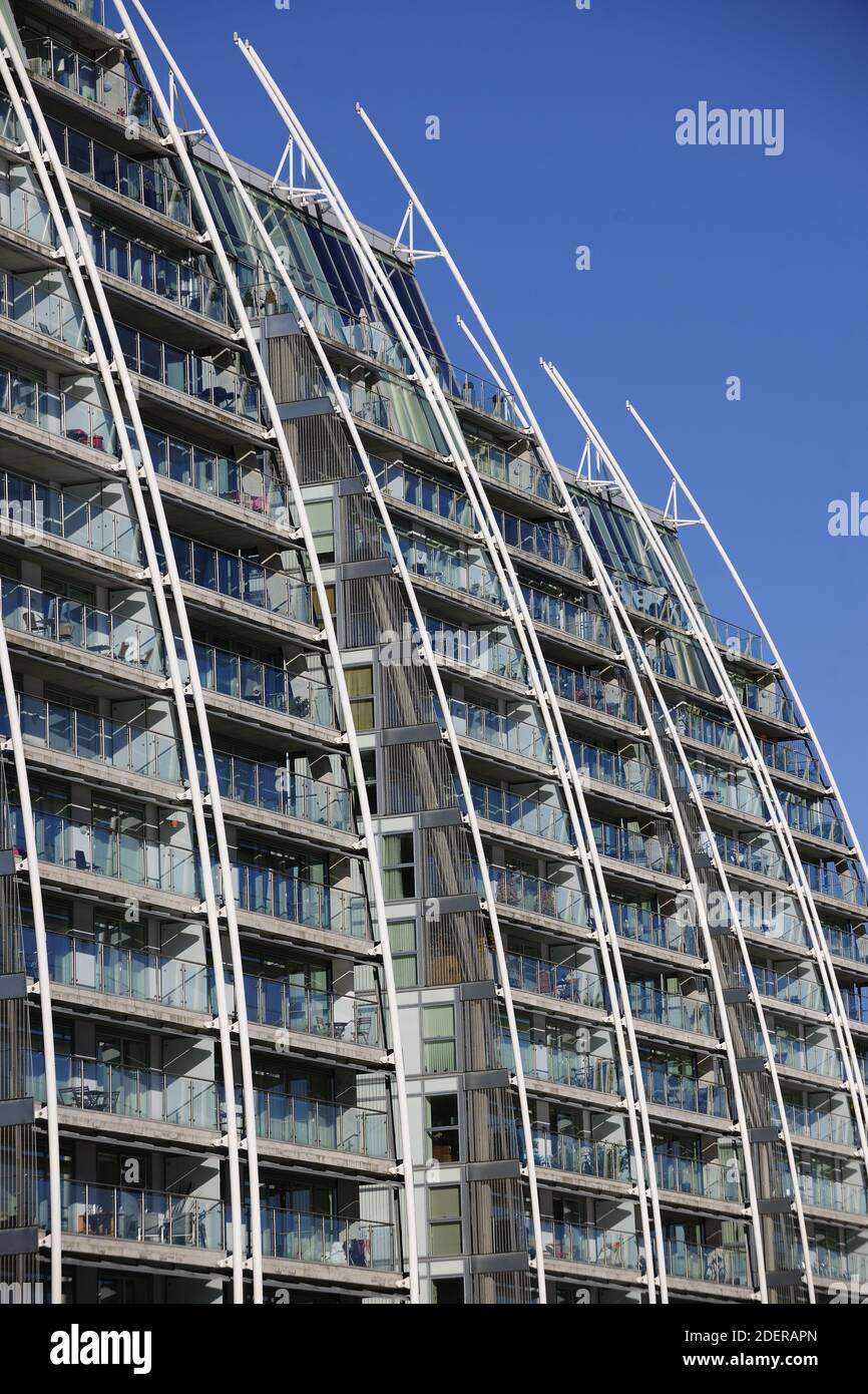 Modern Architecture Manchester Stock Photo - Alamy