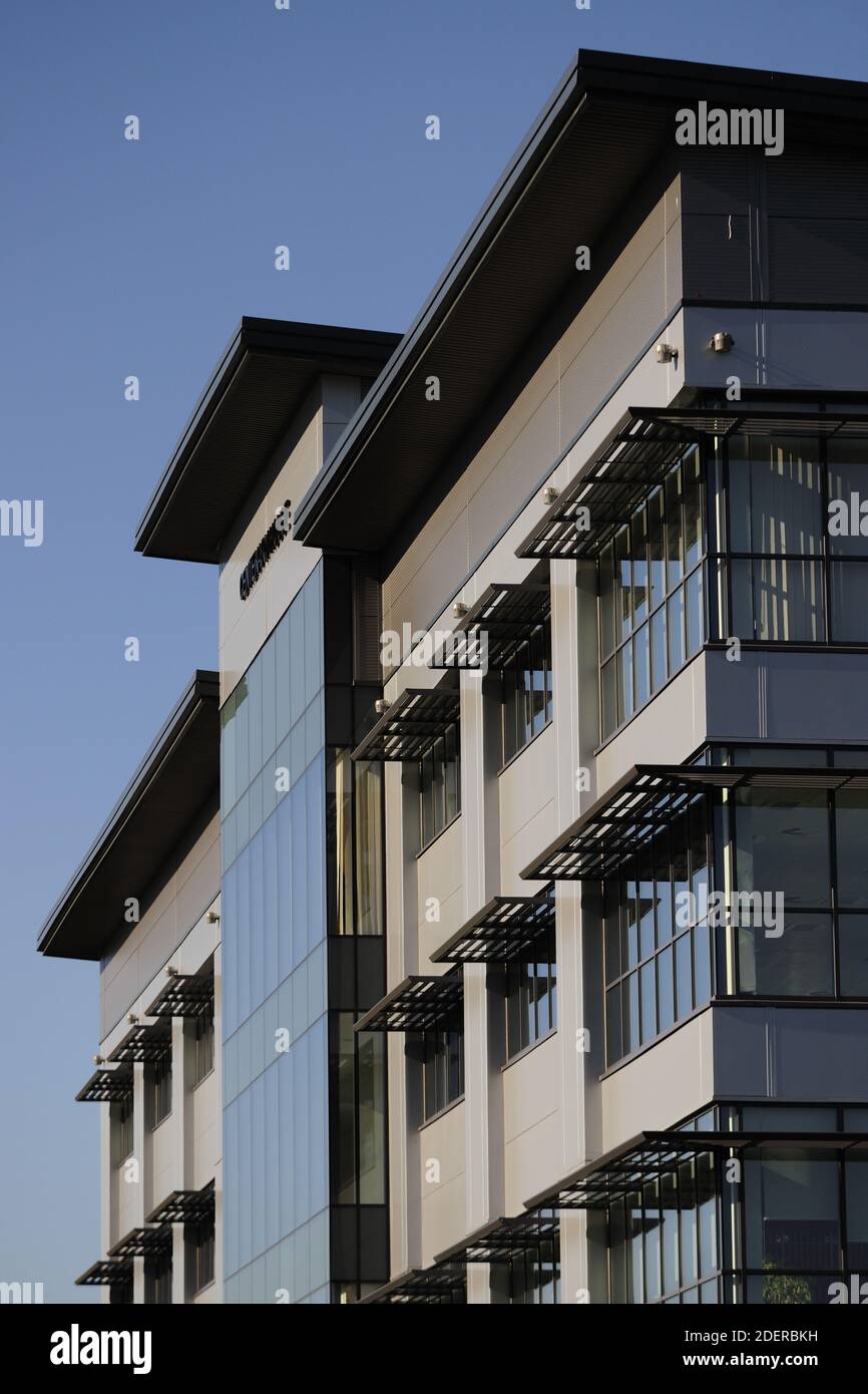 Modern Architecture Manchester Stock Photo - Alamy