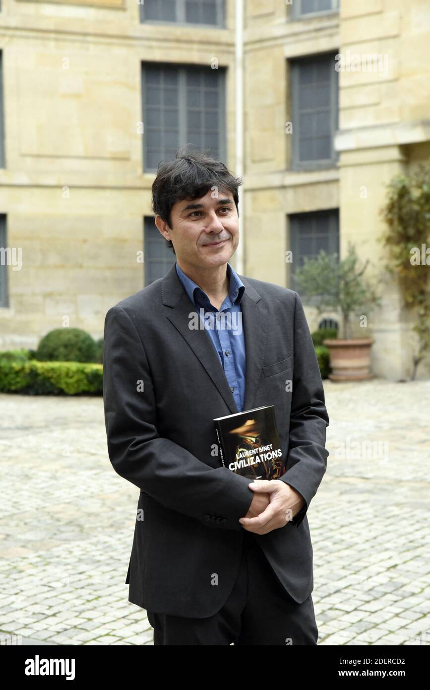 Laurent Binet awarded of Grand Prix du Roman, for the book called ...