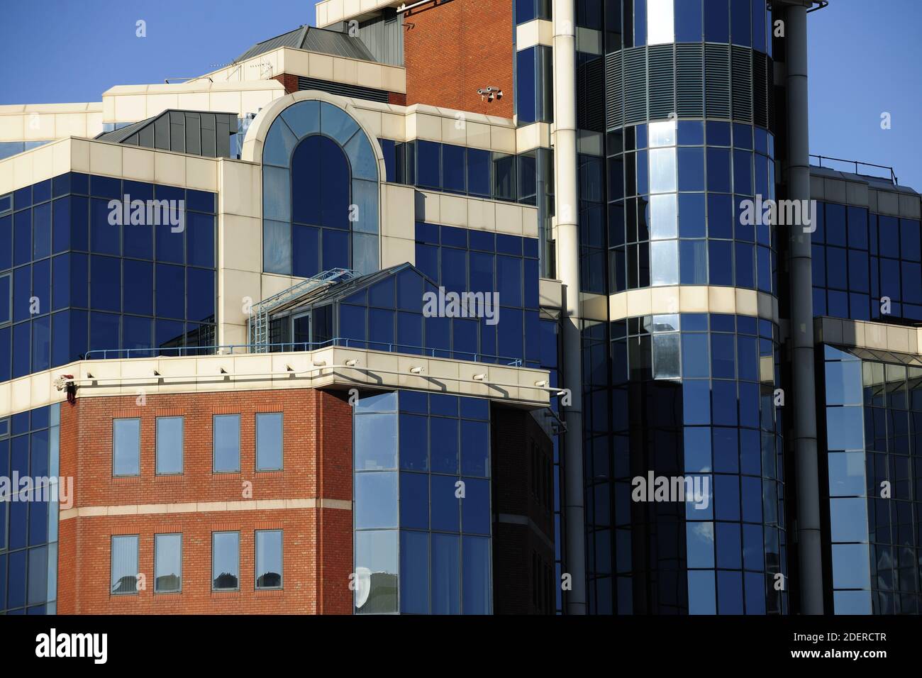 Modern Architecture Manchester Stock Photo - Alamy