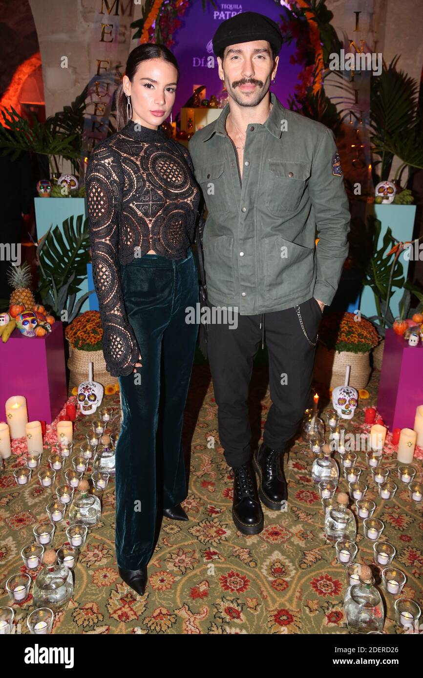 Jade Leboeuf et son mari et Stéphane Rodrigues lors de la soirée Dia De ...