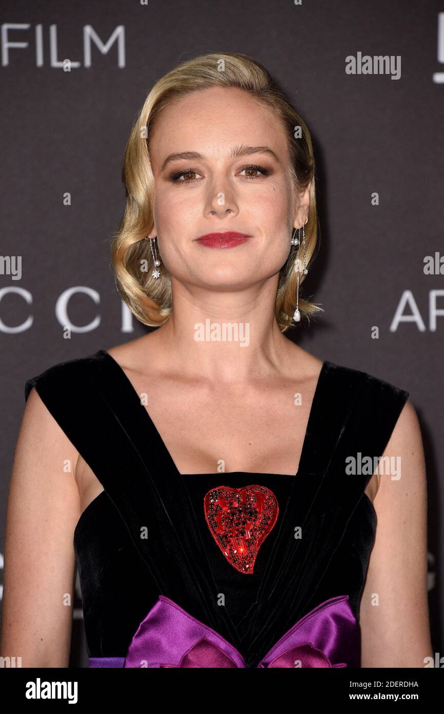Brie Larson attends the 2019 LACMA 2019 Art + Film Gala on November 02 ...