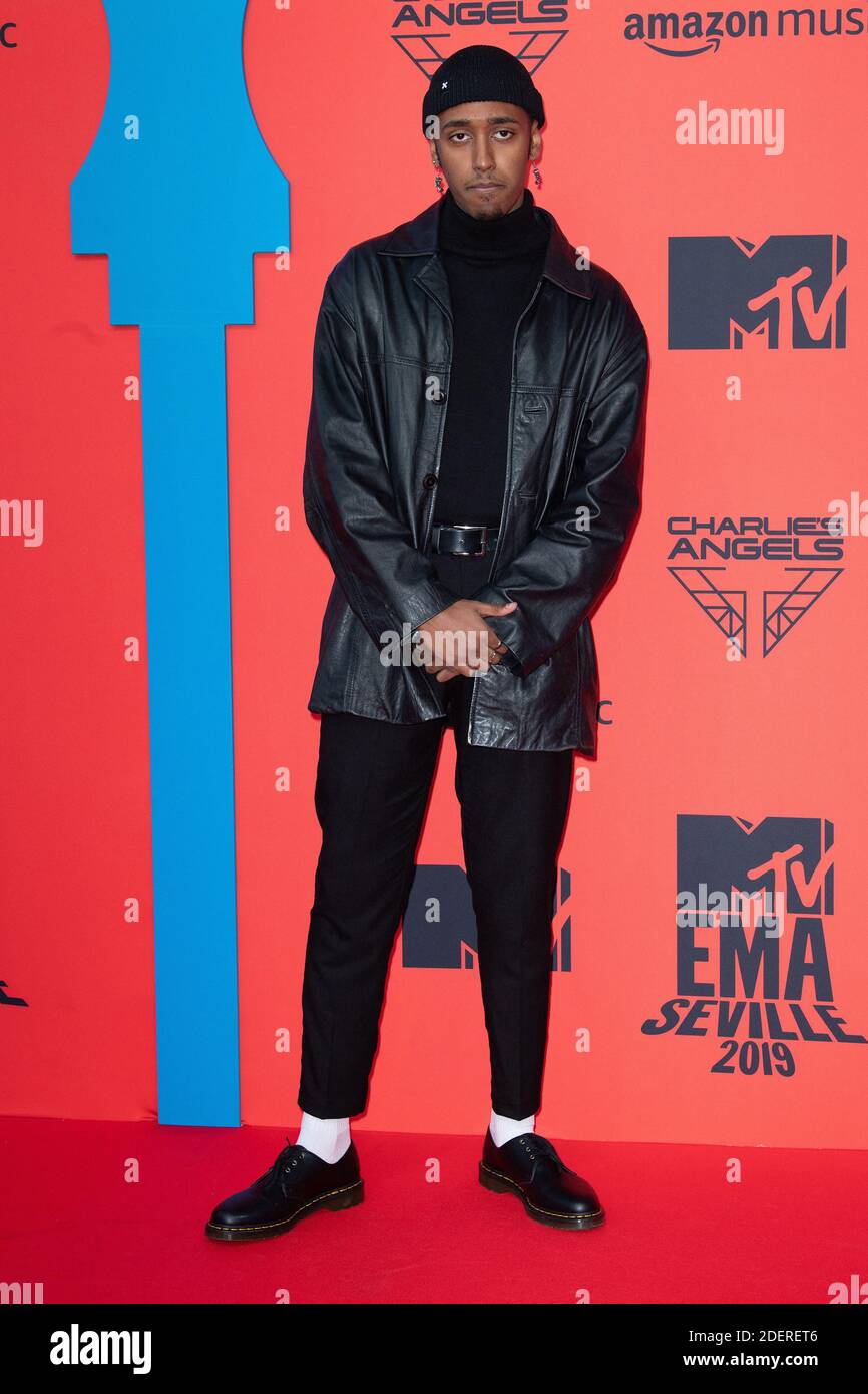 Shiden Tekle attends the MTV EMAs 2019 at FIBES Conference and ...