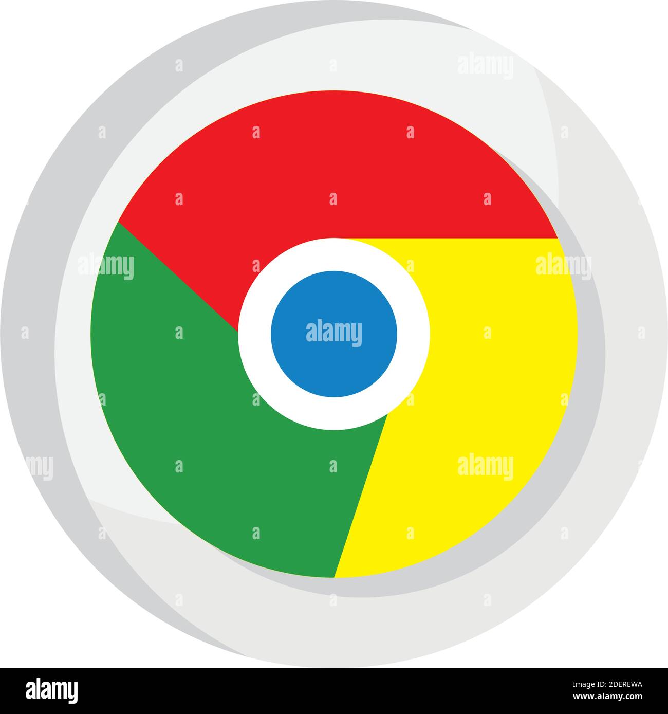 Chrome Icon Flat