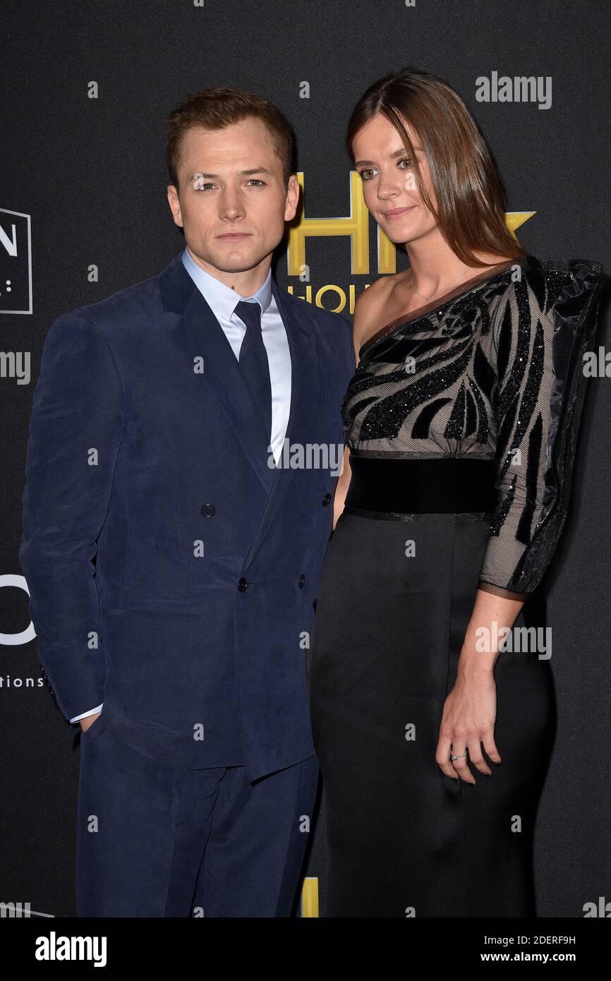 Taron Egerton attends the 23rd Annual Hollywood Film Awards at The ...