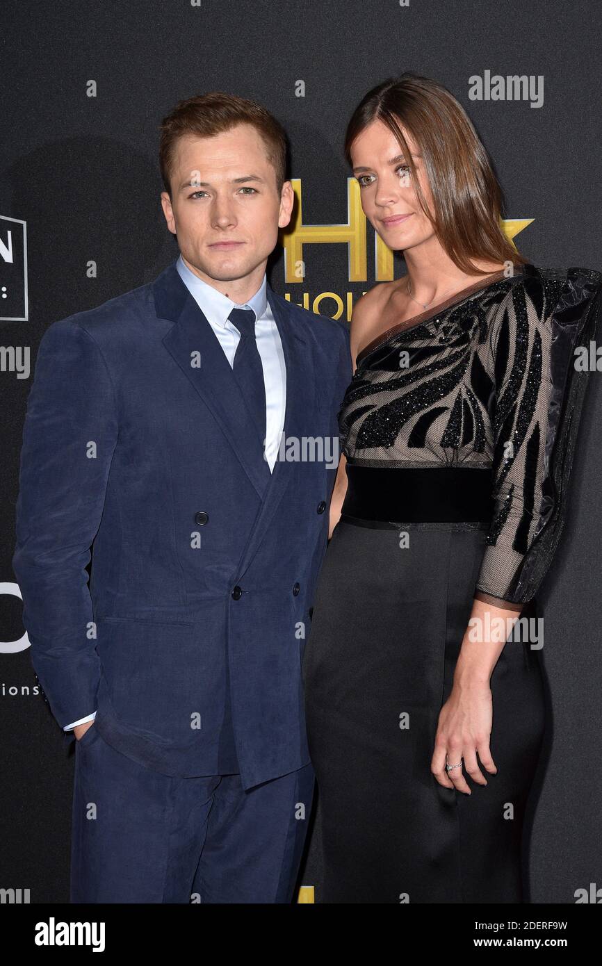 Taron Egerton attends the 23rd Annual Hollywood Film Awards at The ...