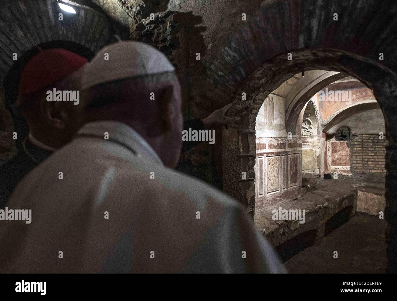 Priscilla catacomb rome hi-res stock photography and images - Alamy