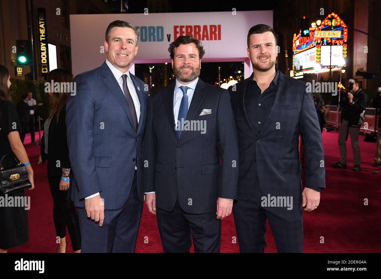 Randall Shelby, Shawn Shelby and Aaron Shelby attend the Premiere Of ...
