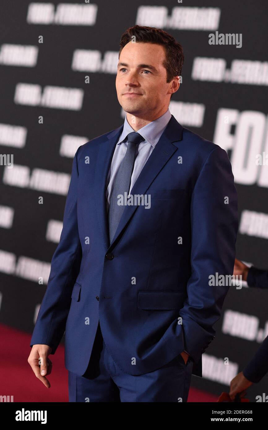Ian Harding attends the Premiere Of FOX's "Ford V Ferrari" at TCL ...