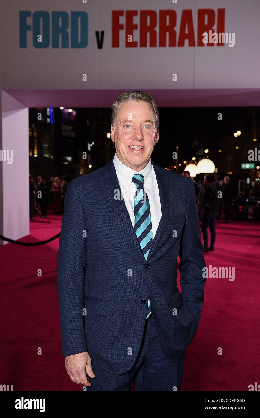 Bill Ford attends the Premiere Of FOX's "Ford V Ferrari" at TCL Chinese ...