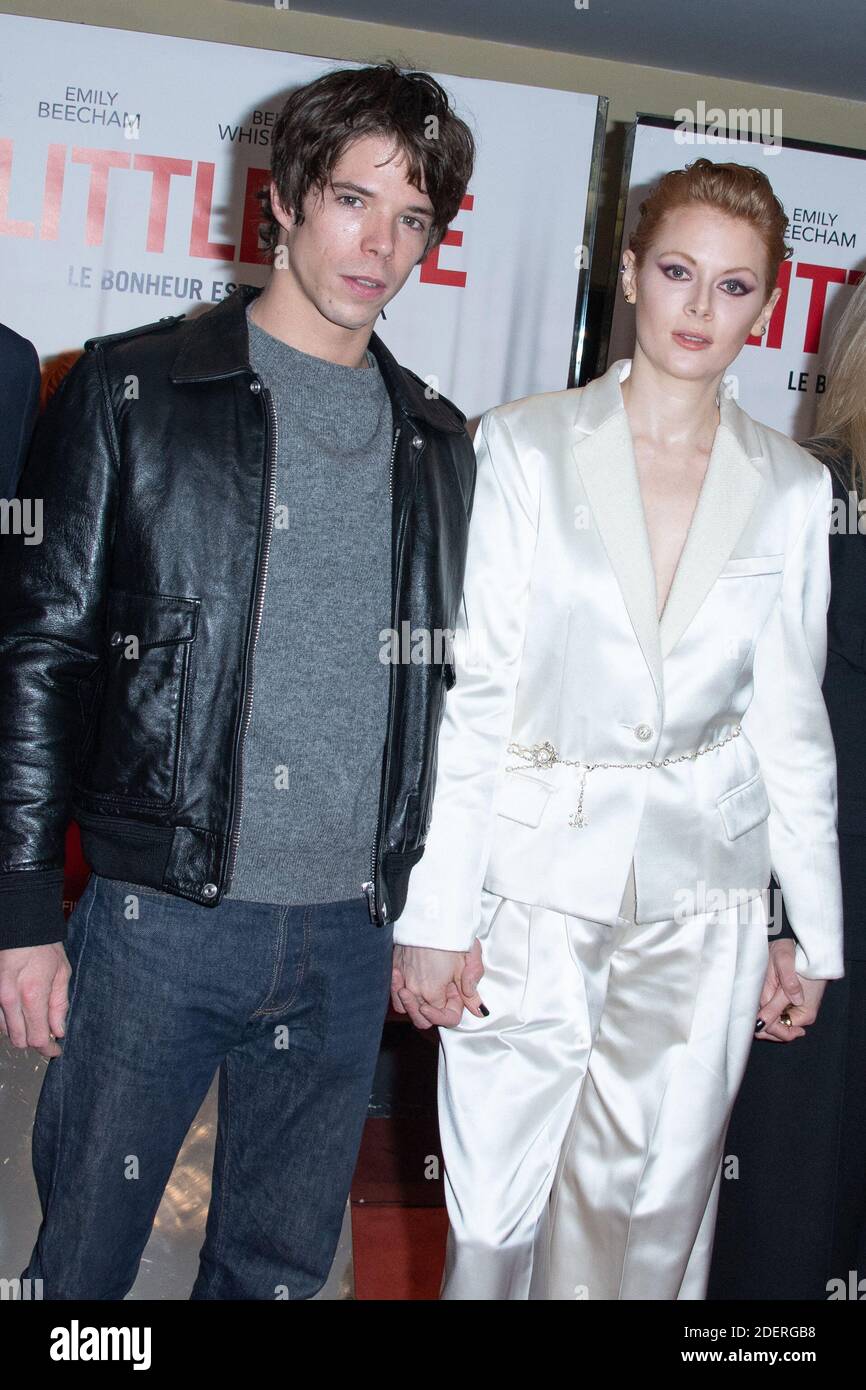Phenix Brossard and Emily Beecham attending the Little Joe Premiere at ...