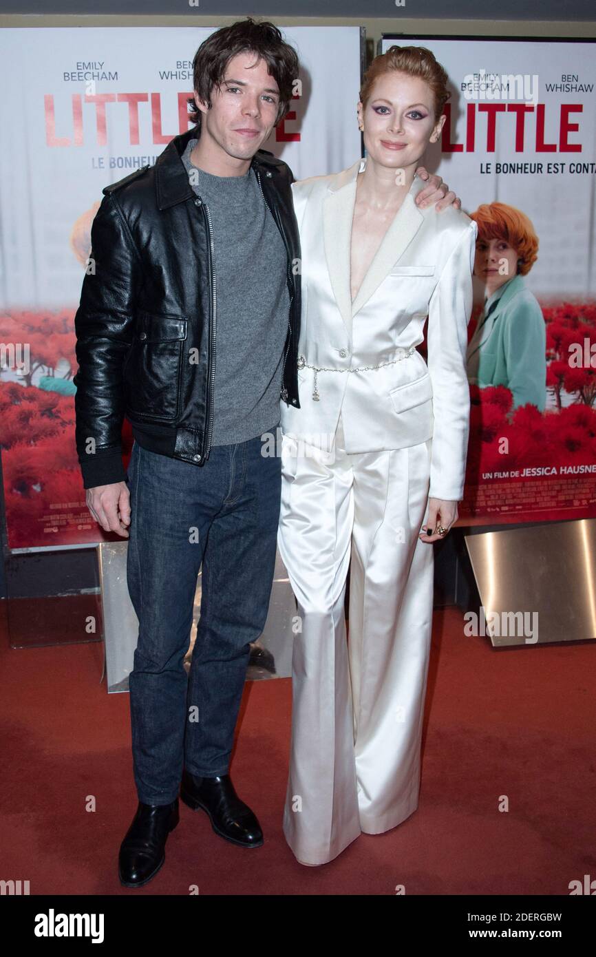 Phenix Brossard and Emily Beecham attending the Little Joe Premiere at ...