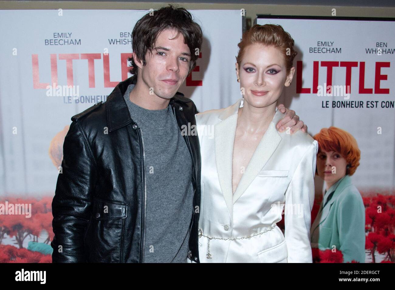 Phenix Brossard and Emily Beecham attending the Little Joe Premiere at ...