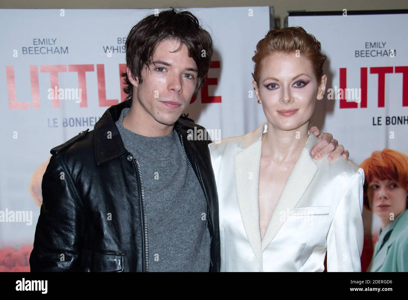 Phenix Brossard and Emily Beecham attending the Little Joe Premiere at ...