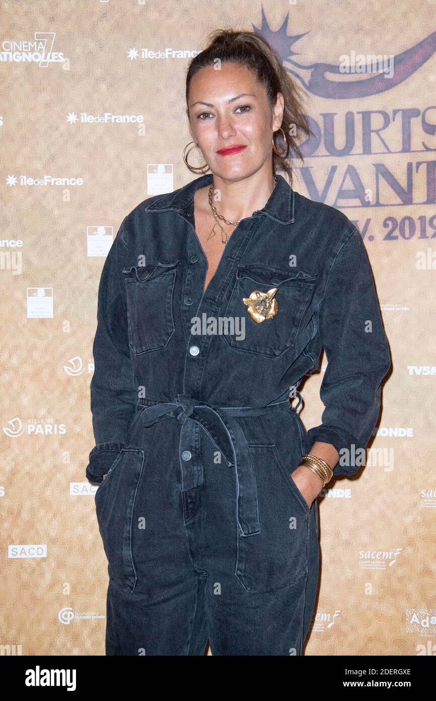 Karole Rocher attending the opening of the Paris Courts Devant Festival ...