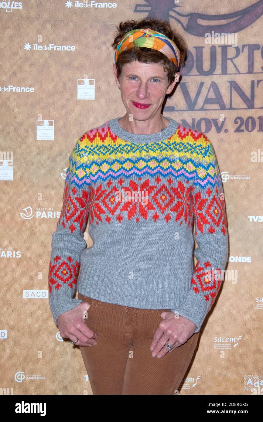 Marion Vernoux attending the opening of the Paris Courts Devant ...