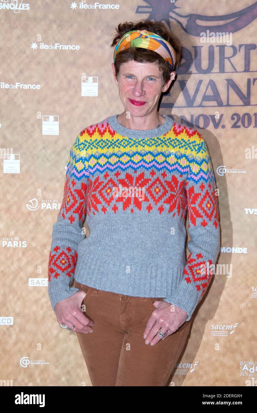 Marion Vernoux attending the opening of the Paris Courts Devant ...