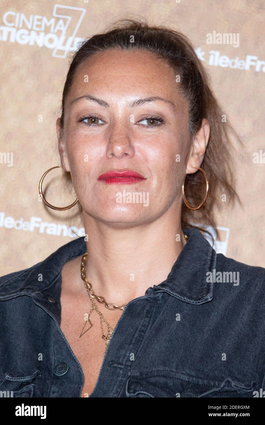 Karole Rocher attending the opening of the Paris Courts Devant Festival ...