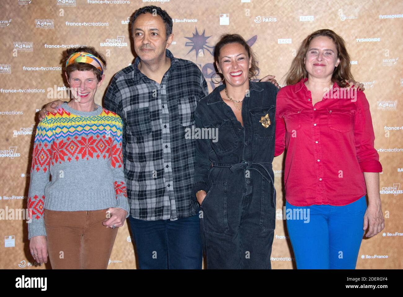 Jury members Marion Vernoux, Chad Chenouga, Karole Rocher and Carole ...