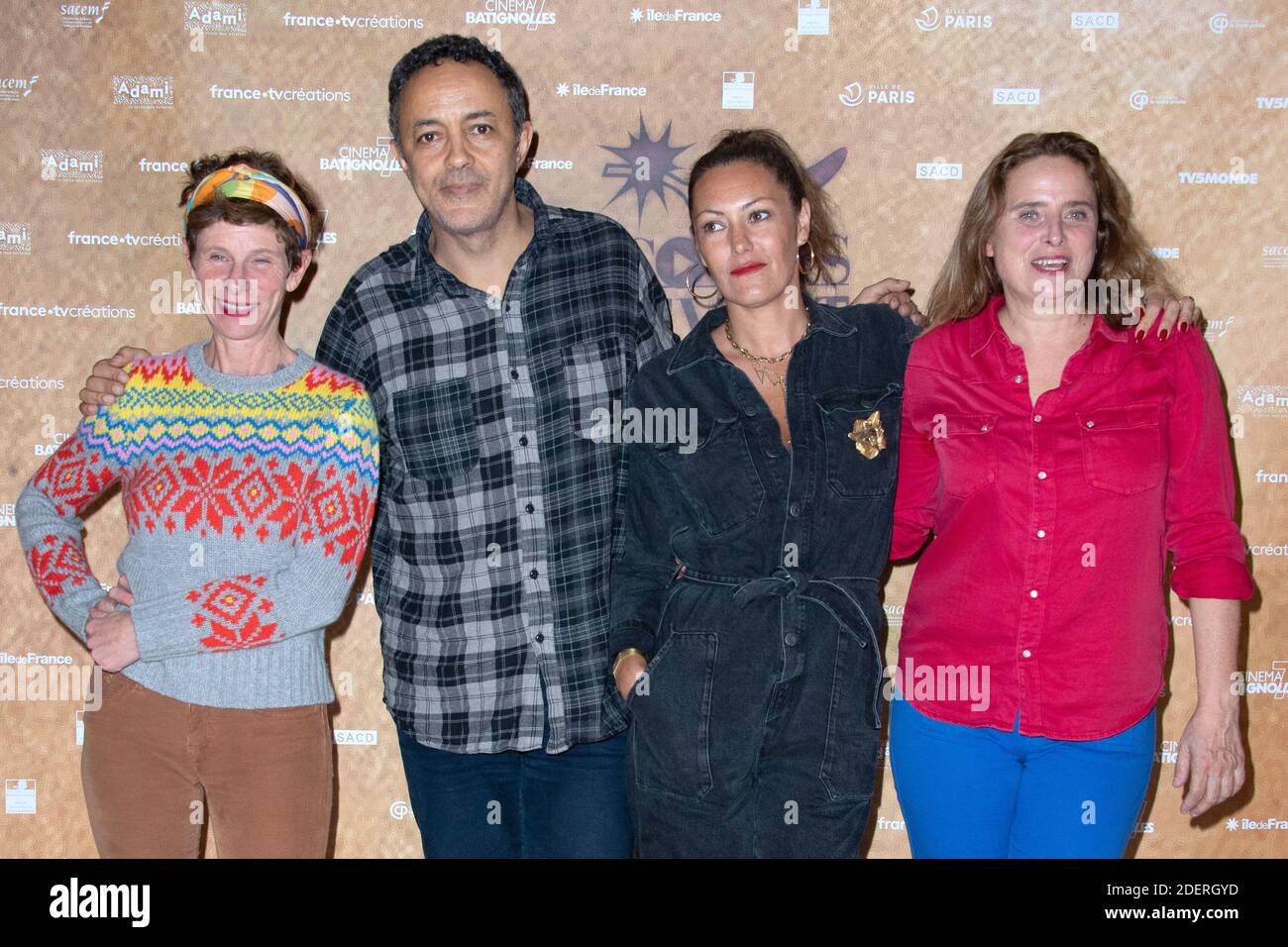 Jury members Marion Vernoux, Chad Chenouga, Karole Rocher and Carole ...