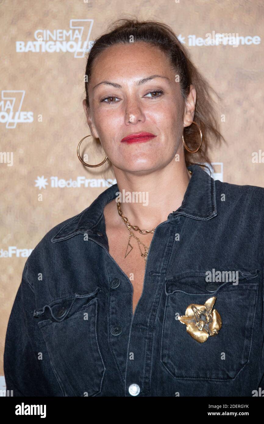 Karole Rocher attending the opening of the Paris Courts Devant Festival ...
