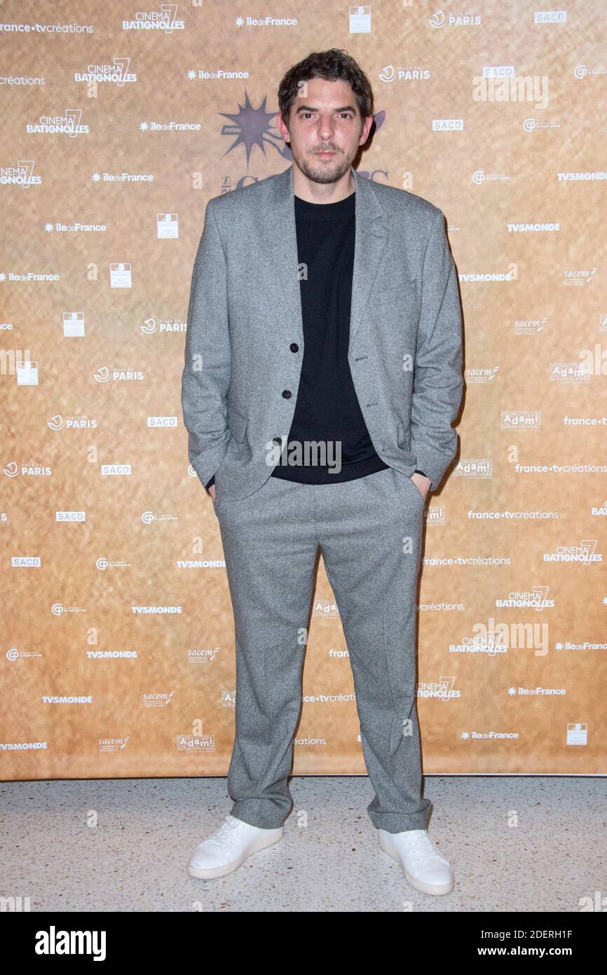 Damien Bonnard attending the opening of the Paris Courts Devant ...