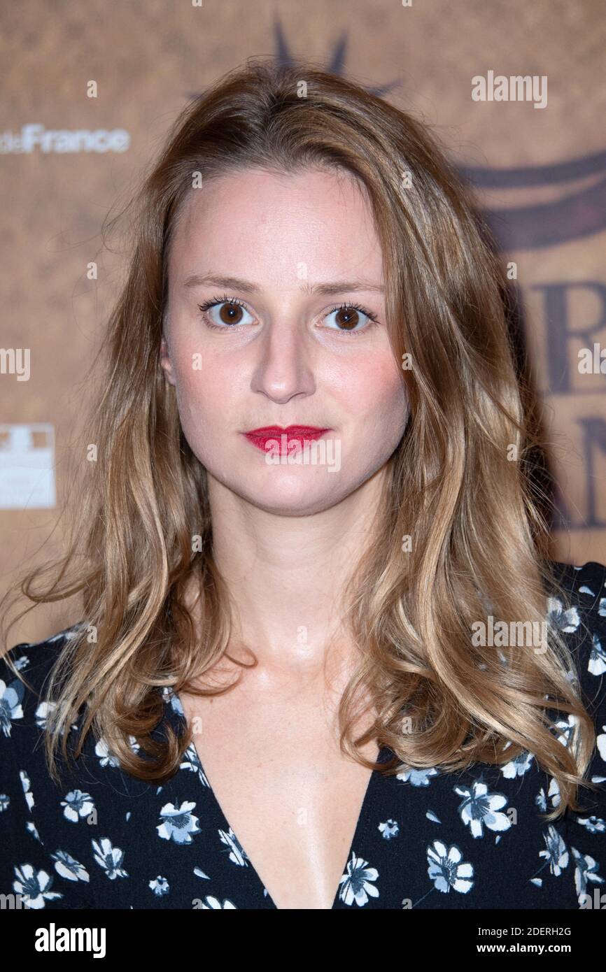 Tiphaine Daviot attending the opening of the Paris Courts Devant ...