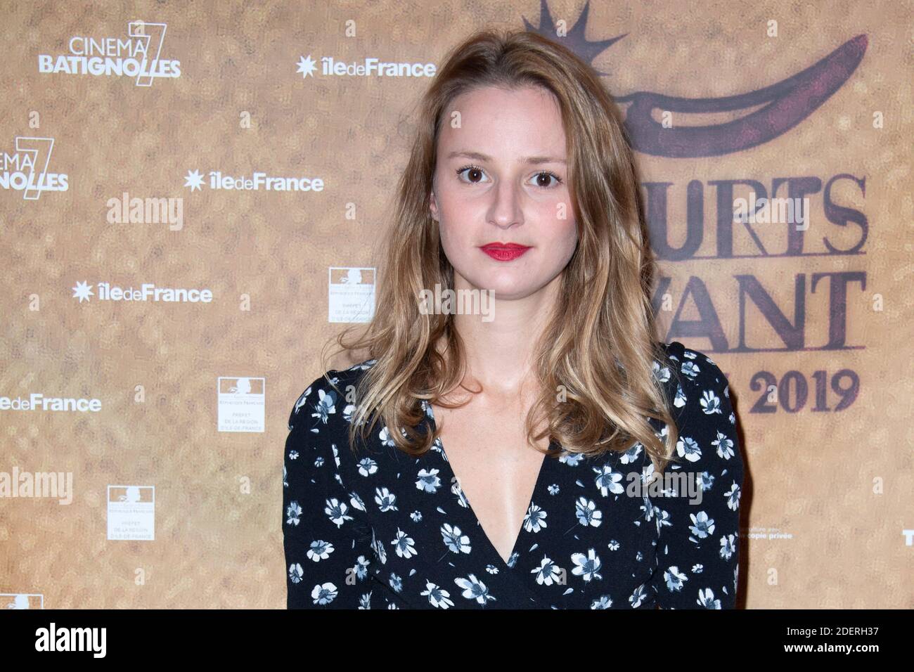 Tiphaine Daviot attending the opening of the Paris Courts Devant ...