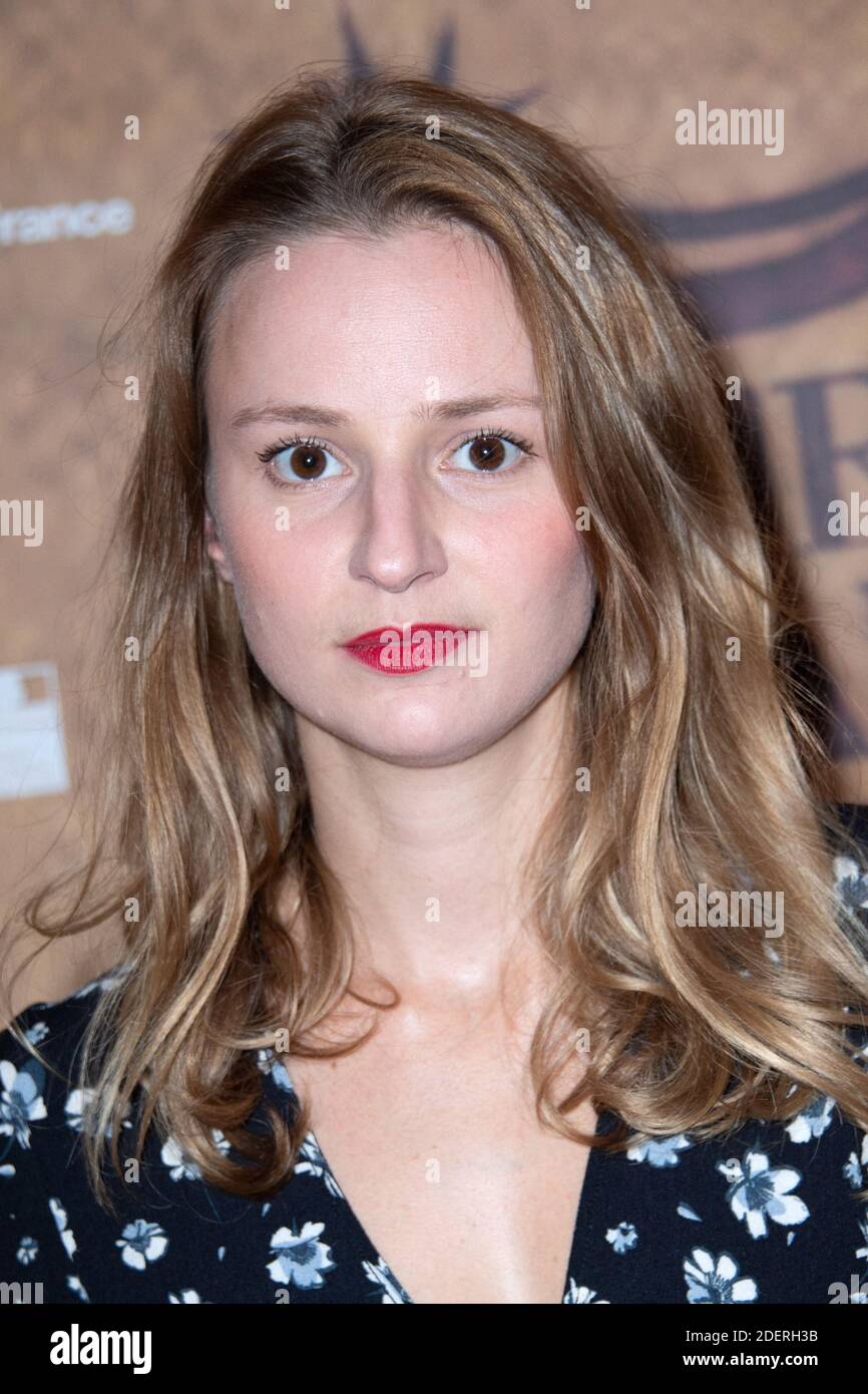 Tiphaine Daviot attending the opening of the Paris Courts Devant ...