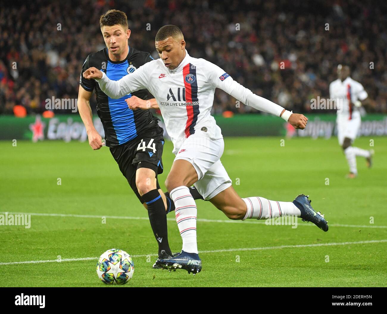 Paris Saint-Germain's Kylian Mbappé during the UEFA Champions League ...