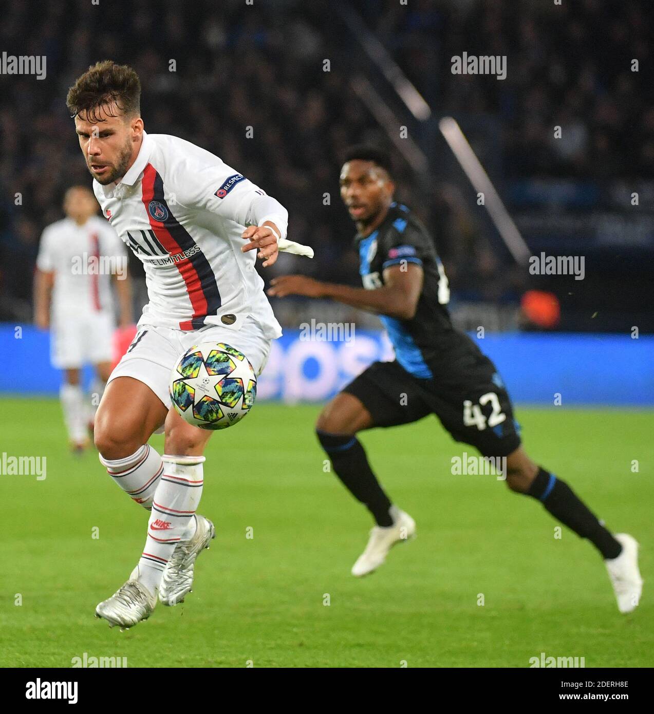 Paris Saint-Germain's Juan Bernat during the UEFA Champions League ...