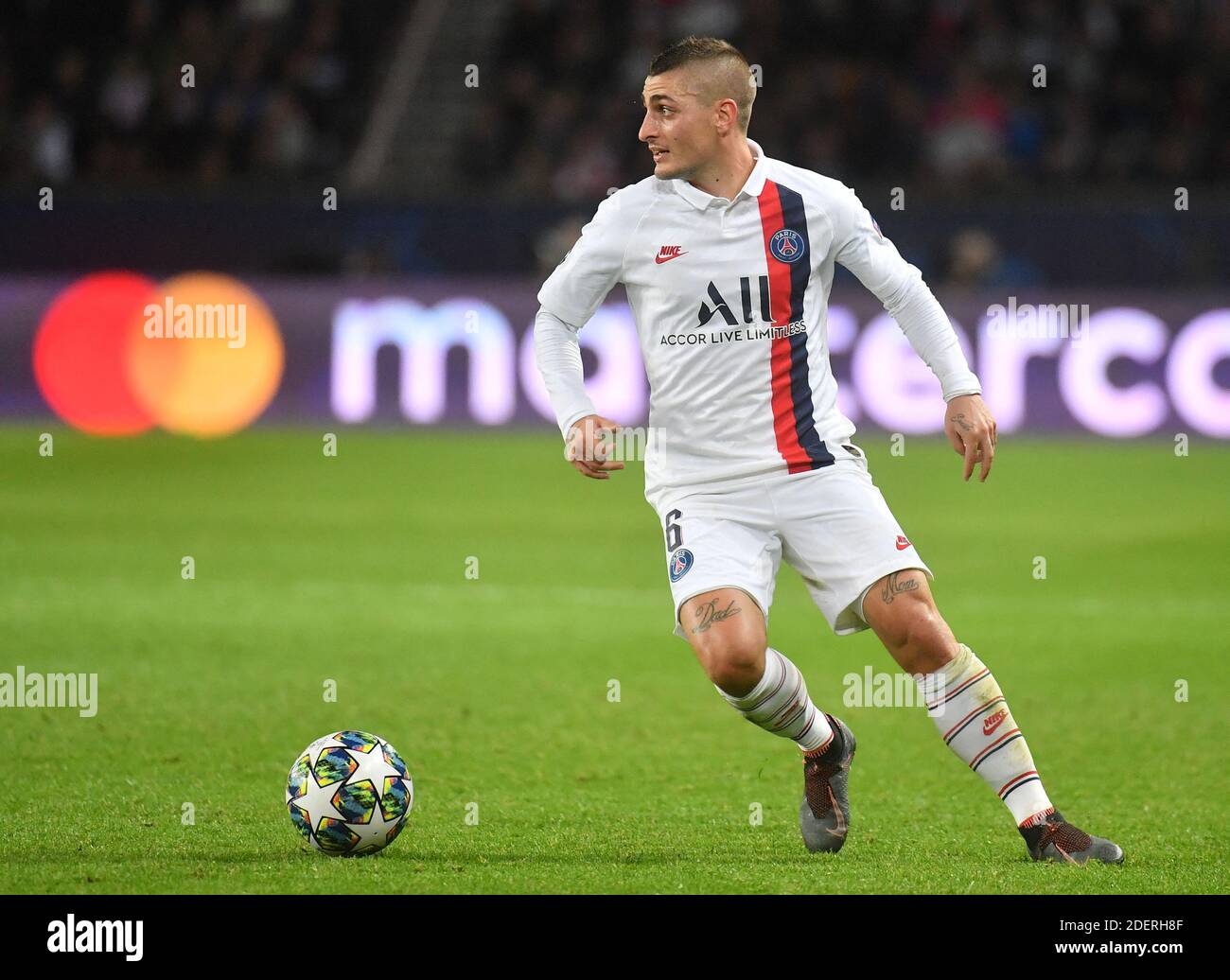 Paris Saint-Germain's Marco Verratti during the UEFA Champions League ...