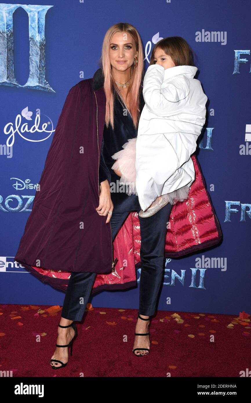 Ashlee Simpson, Jagger Snow Ross attend the premiere of Disney's ...