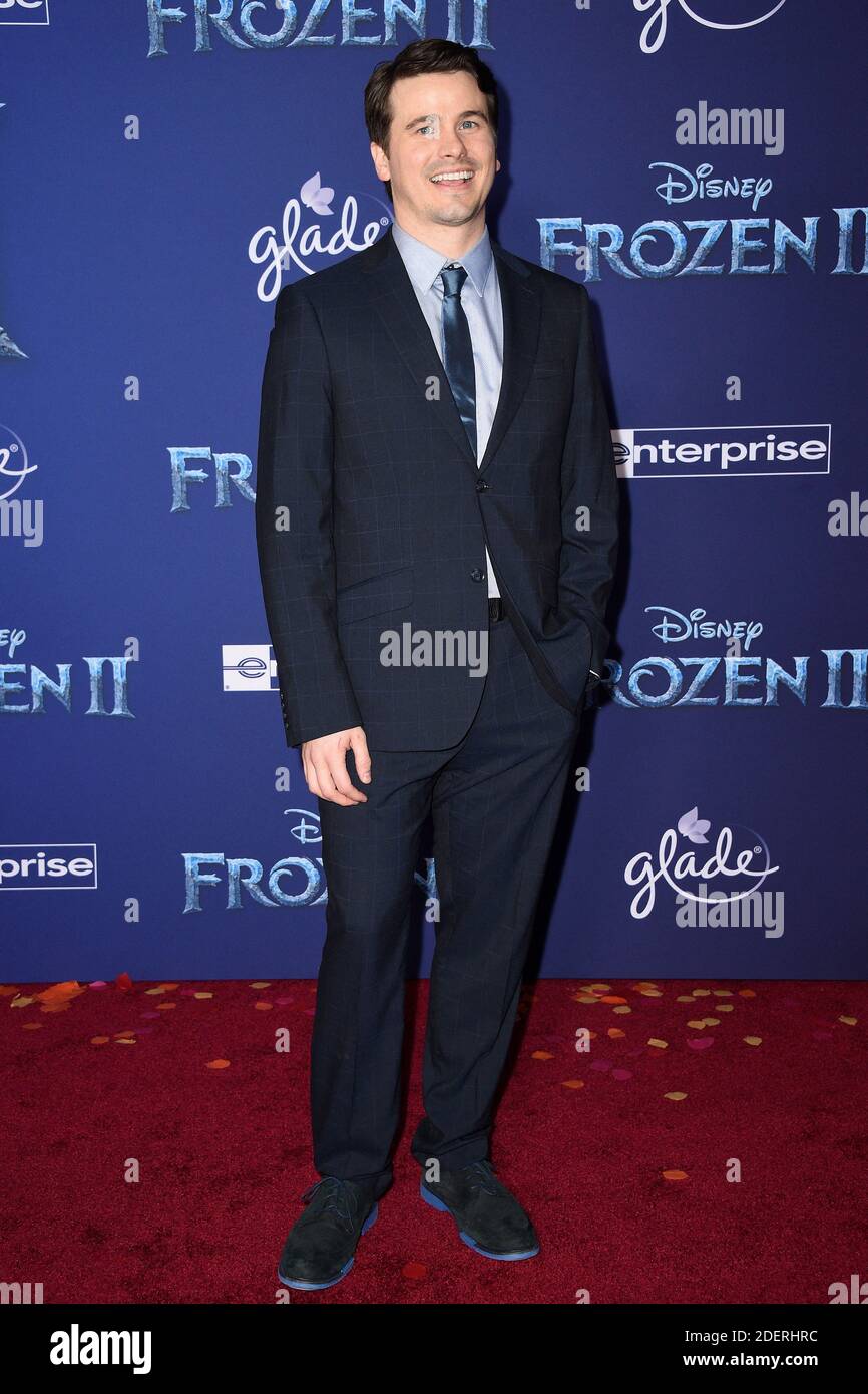 Jason Ritter attends the premiere of Disney's "Frozen 2" at Dolby ...