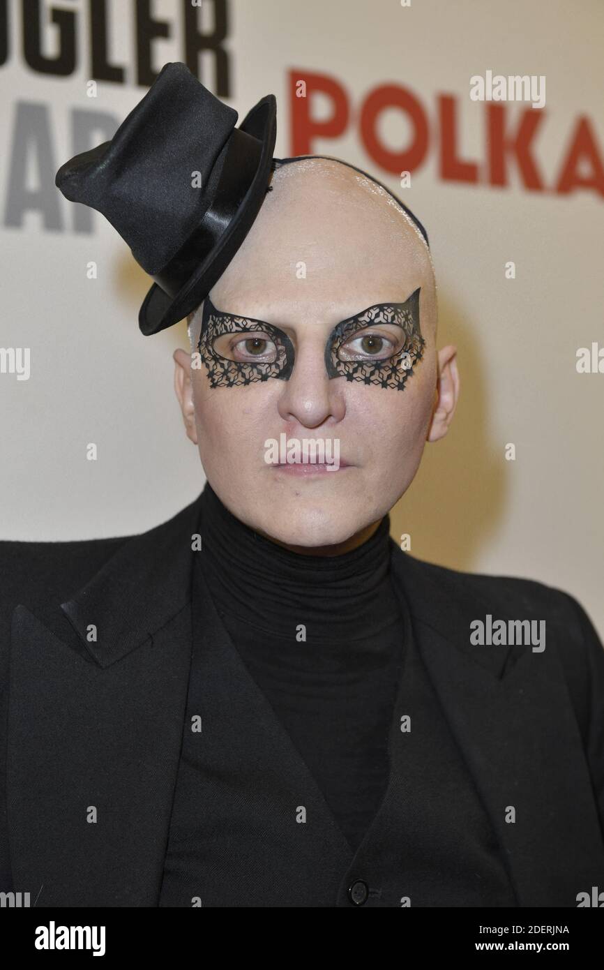 Exclusive - Ali Mahdavi poses during the opening of the exhibition ...