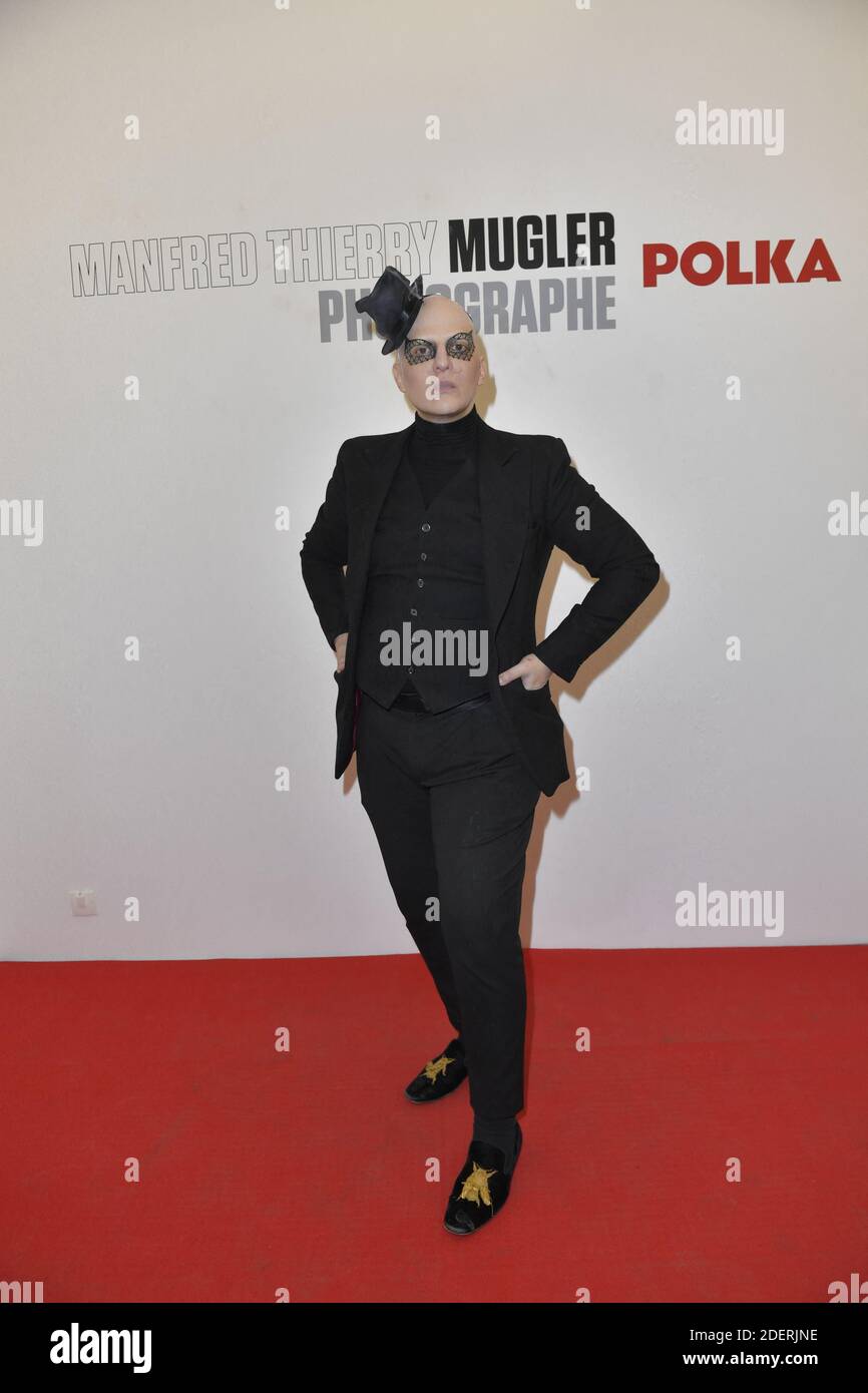 Exclusive - Ali Mahdavi poses during the opening of the exhibition ...