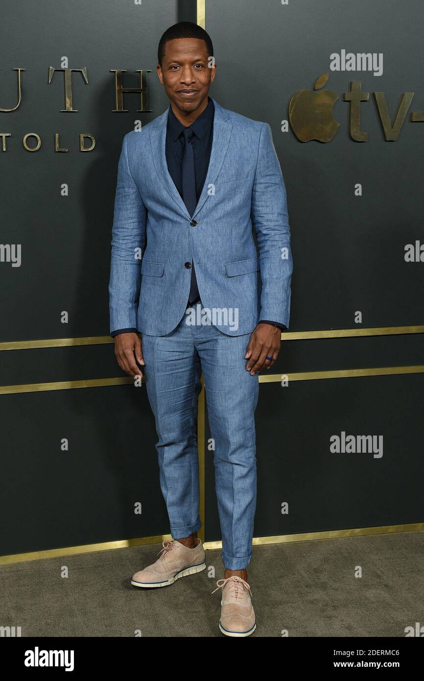 Ray Stoney attends the premiere Of Apple TV+'s "Truth Be Told" at AMPAS ...