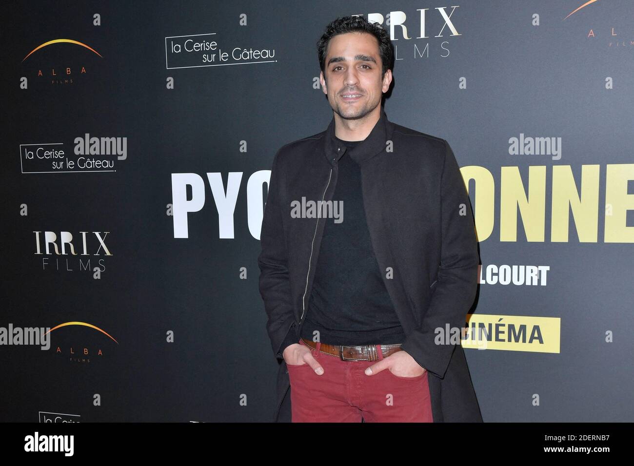 Quentin Faure attending the Pygmalionnes Premiere at the Forum des ...