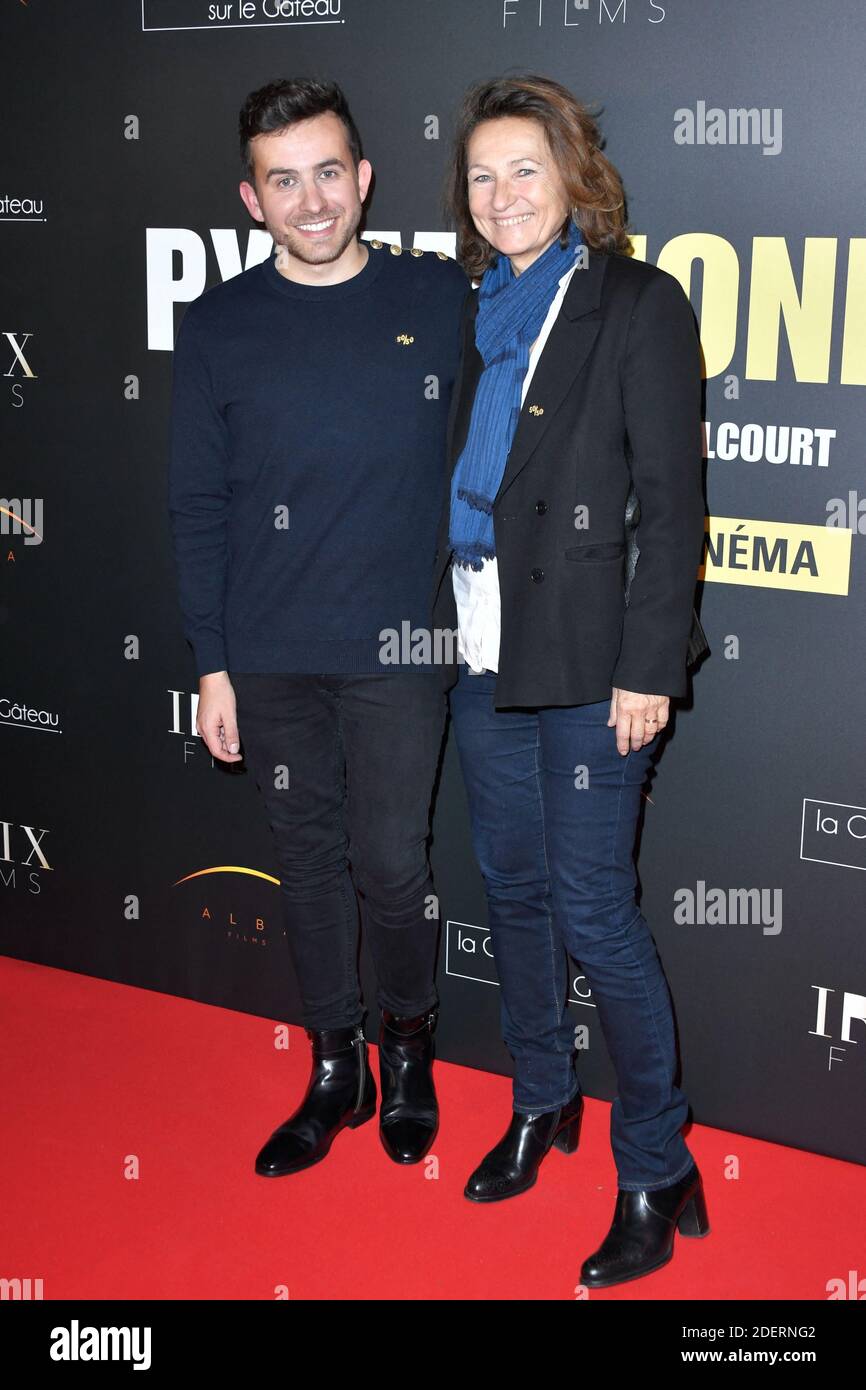 Director Quentin Delcourt and Elisabeth Tanner attending the ...