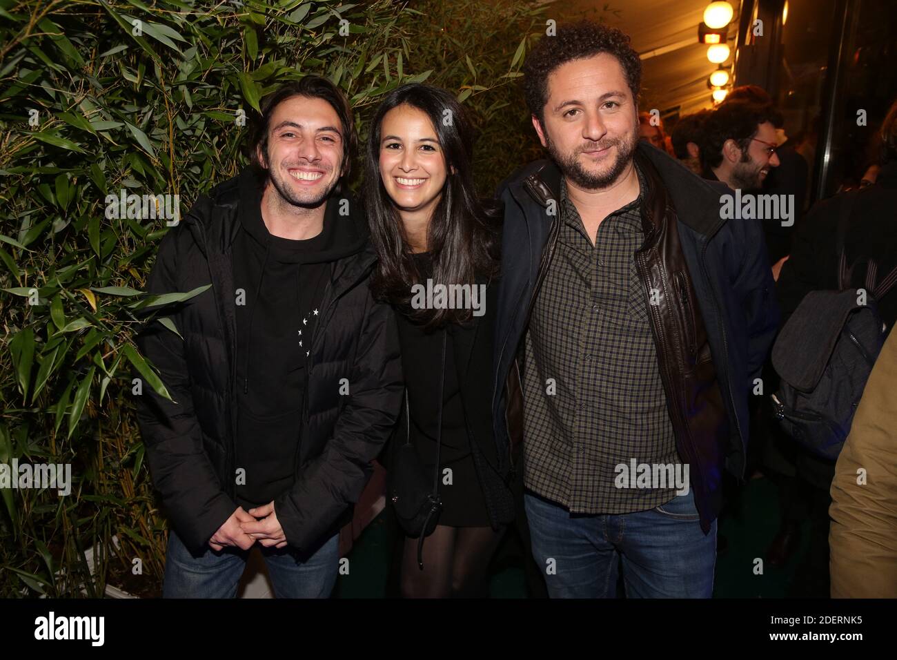 Etienne Carbonnier, Lilia Hassaine and Azzeddine Ahmed-chaouch attending the 25th Prix De Flore ...