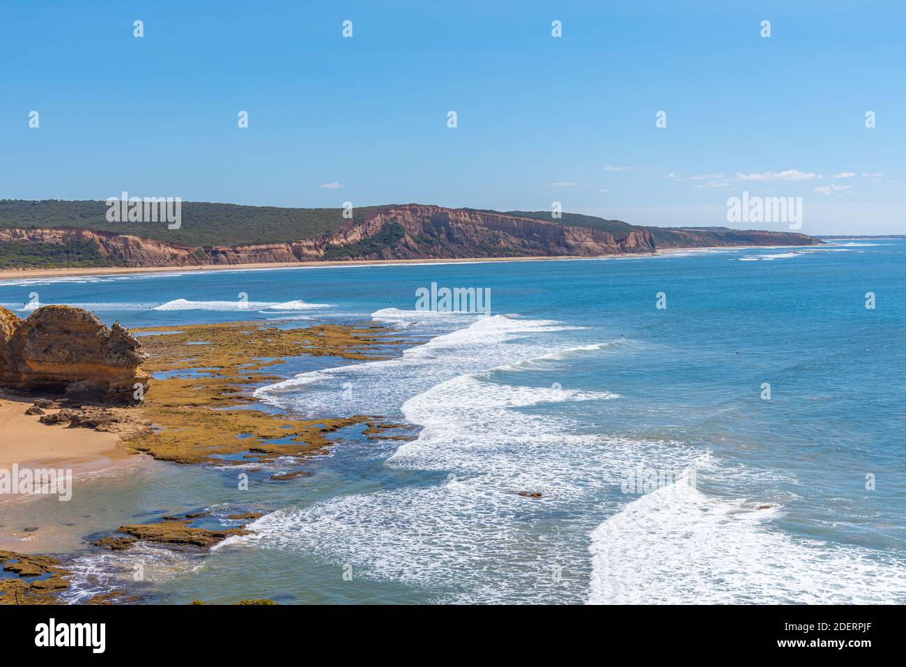 Natural landscape of Point Addis in Australia Stock Photo - Alamy
