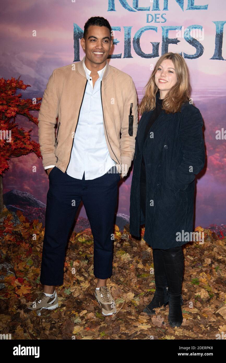 Terence Telle and Heloise Martin attend âÂ€Â˜Frozen 2 - La Reine Des ...