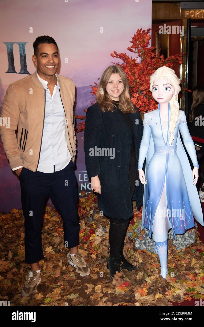 Terence Telle and Heloise Martin attend âÂ€Â˜Frozen 2 - La Reine Des ...