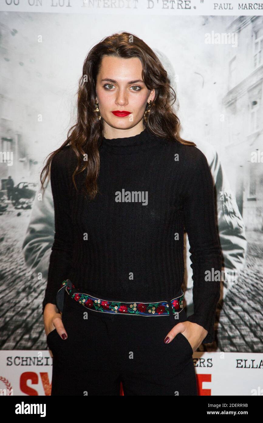 Ella Rumpf attends the 'Sympathie pour le diable' Paris premiere at UGC ...