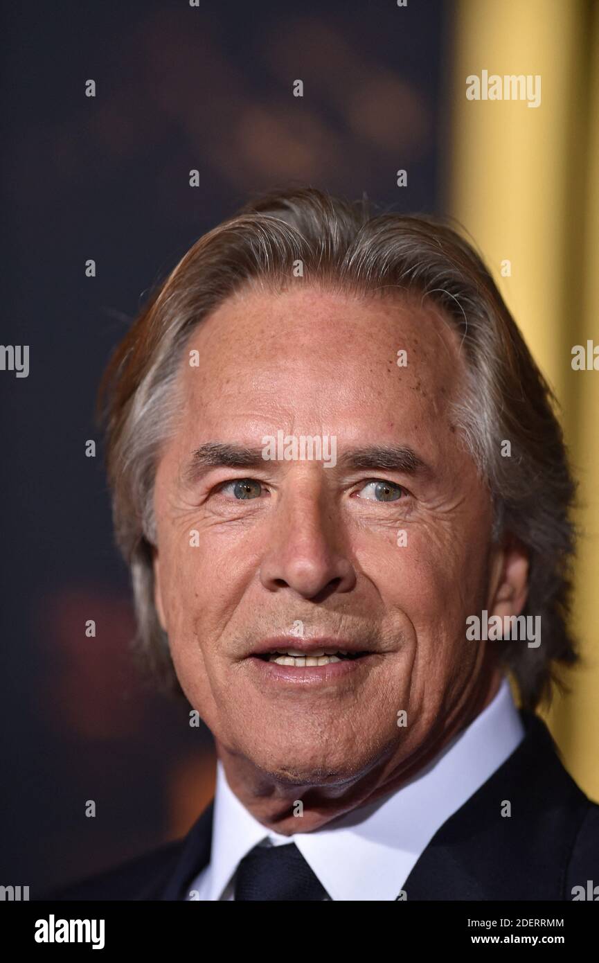 Don Johnson attends the premiere of "Knives Out" at Regency Village ...