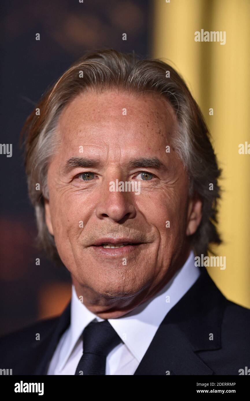 Don Johnson attends the premiere of "Knives Out" at Regency Village ...