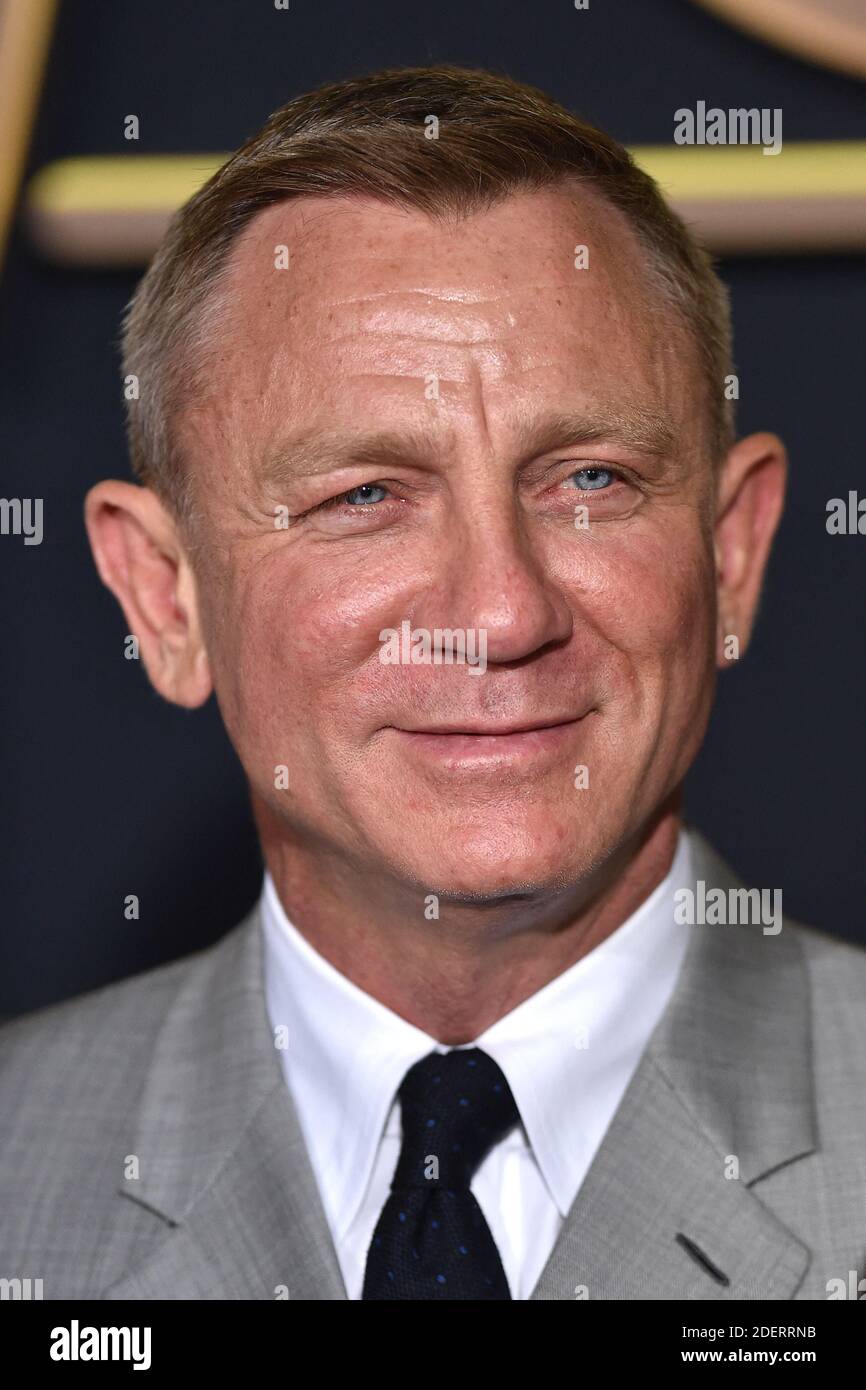 Daniel Craig attends the premiere of "Knives Out" at Regency Village ...