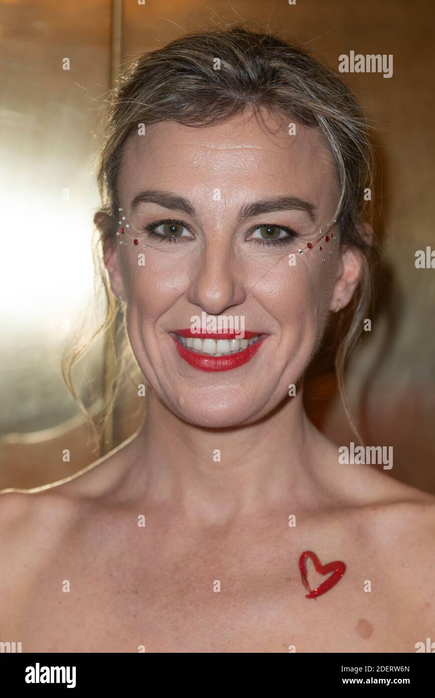 Journalist at BFMTV Gaetane Meslin attending the Red Defile 2019 at the ...