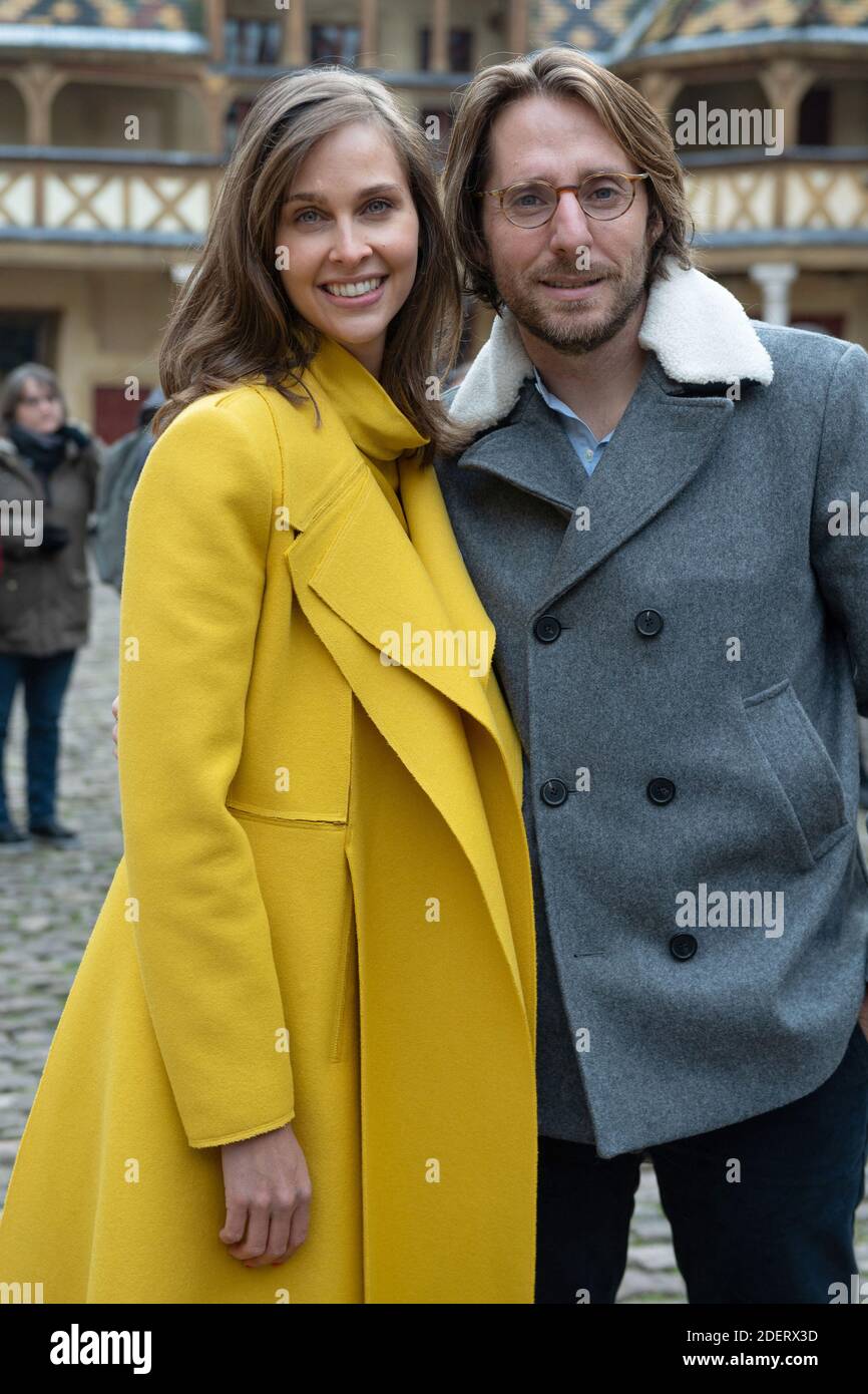 Ophelie Meunier and her husband Mathieu Vergne attending the 159th ...